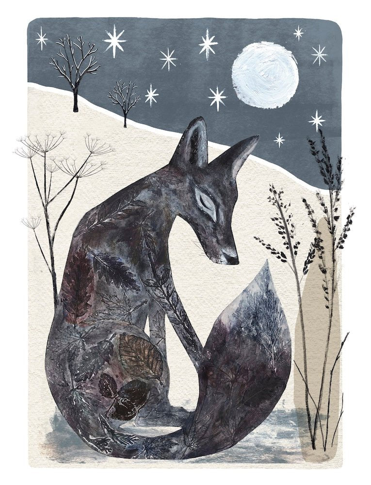 Midnight Fox Jigsaw Puzzle – ArtFelt Puzzles